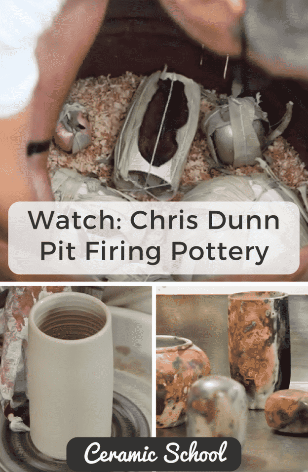 Chris Dunn - Pit Firing Pottery - The Ceramic School