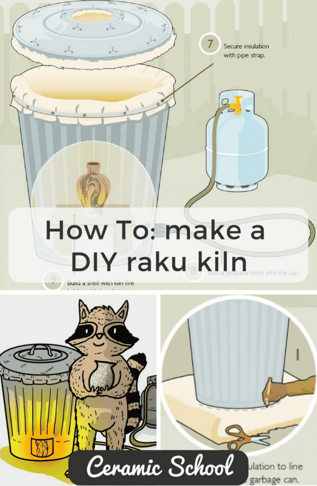 How to make a DIY Raku Kiln - The Ceramic School