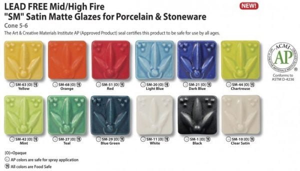 Amaco Glazes: Discover and Buy Amaco Glazes - The Ceramic School