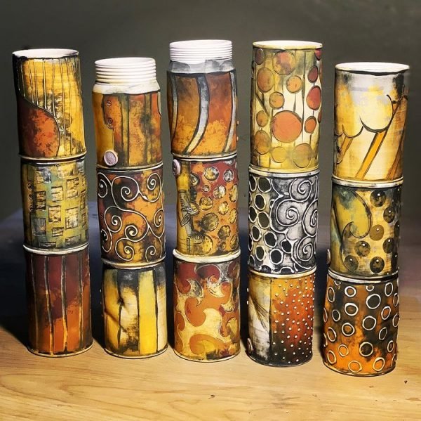 Tim See - Mug Surface Design - The Ceramic School