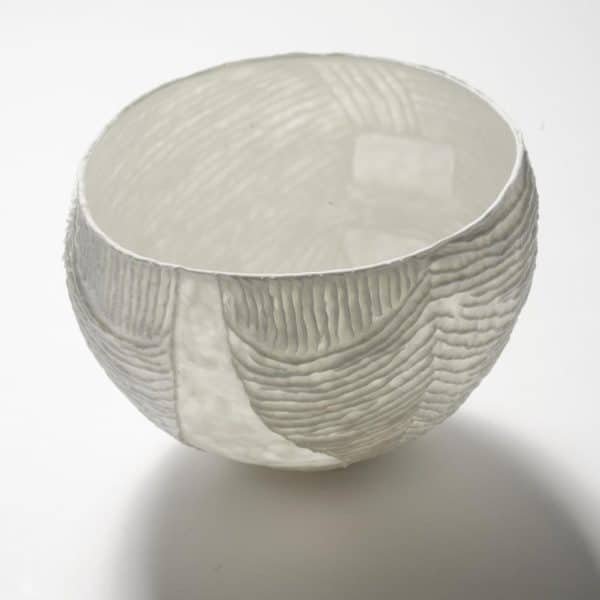 Guy Van Leemput - Porcelain slip balloon bowls - The Ceramic School