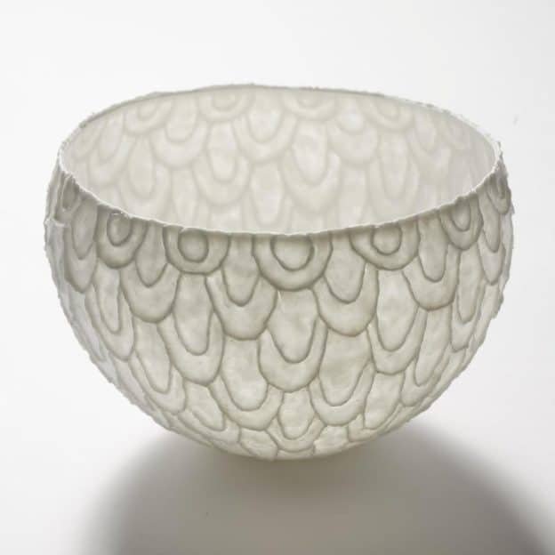 Guy Van Leemput - Porcelain slip balloon bowls - The Ceramic School
