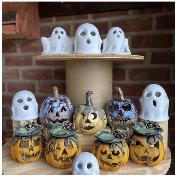 Haunting Halloween Themed Pottery to inspire you! - TCS