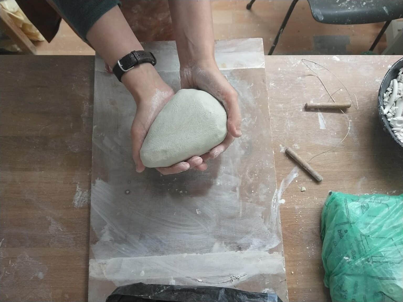 Beginner's Guide to Wedging Clay - The Ceramic School