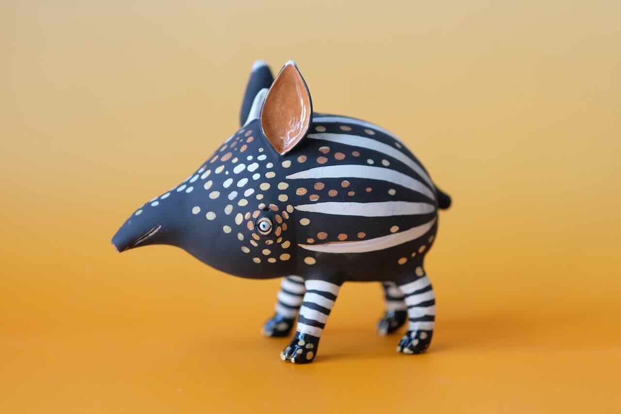 Nastia Calaca - Handbuilt Tapir - The Ceramic School