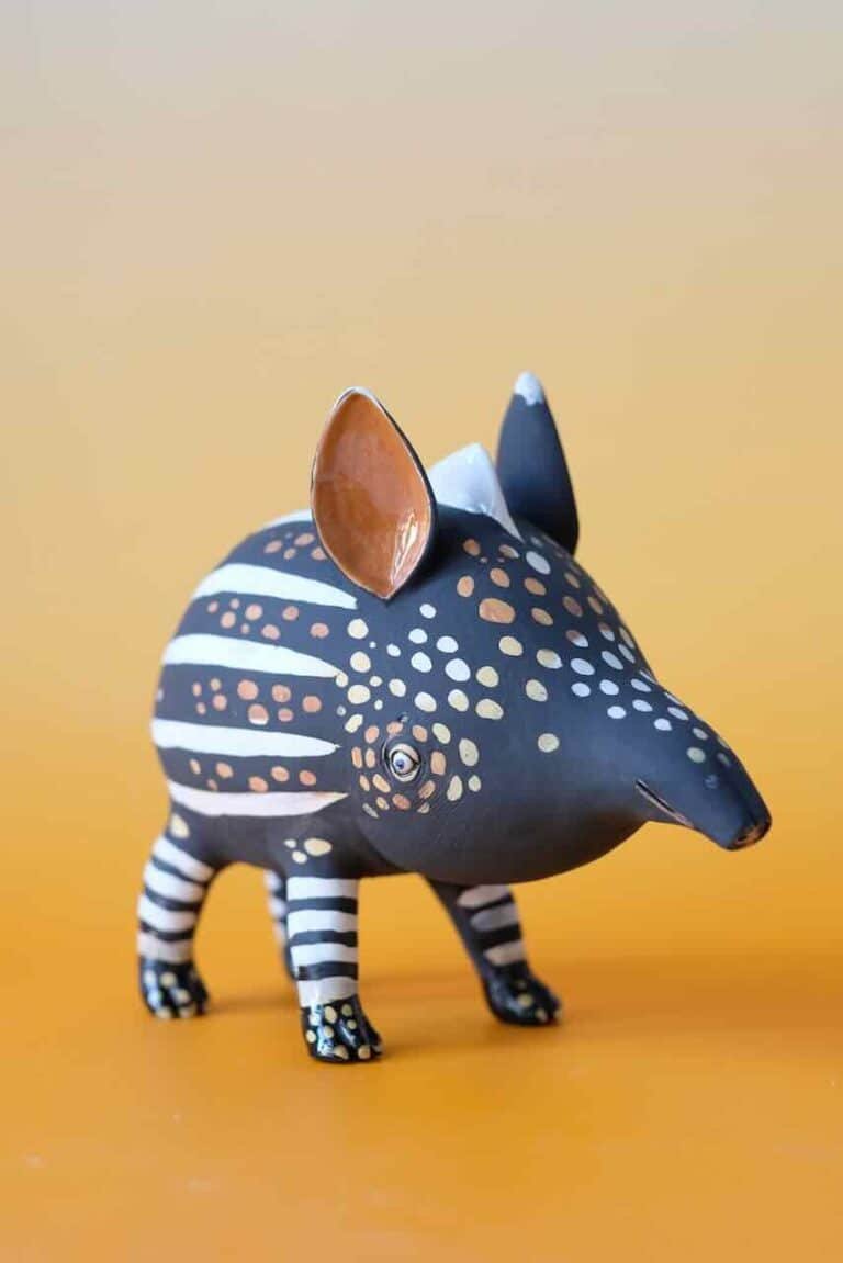 Nastia Calaca - Handbuilt Tapir - The Ceramic School