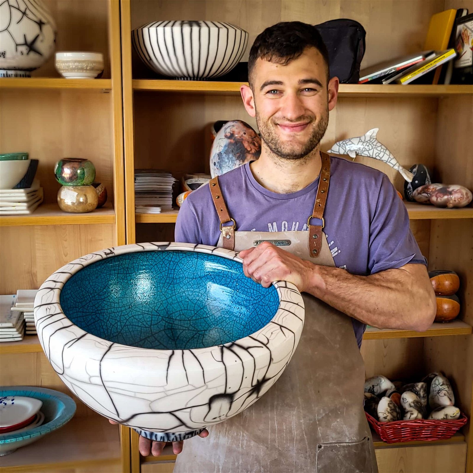 Denis Di Luca – How to do Naked Raku Firing - The Ceramic School