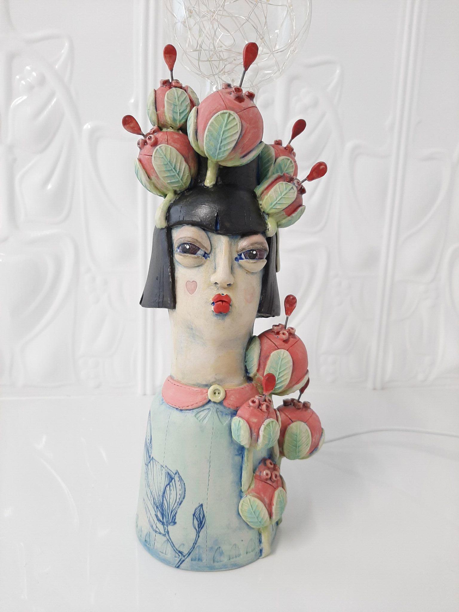 Janelle Peterson: How to hand-build a whimsical character lamp - The ...