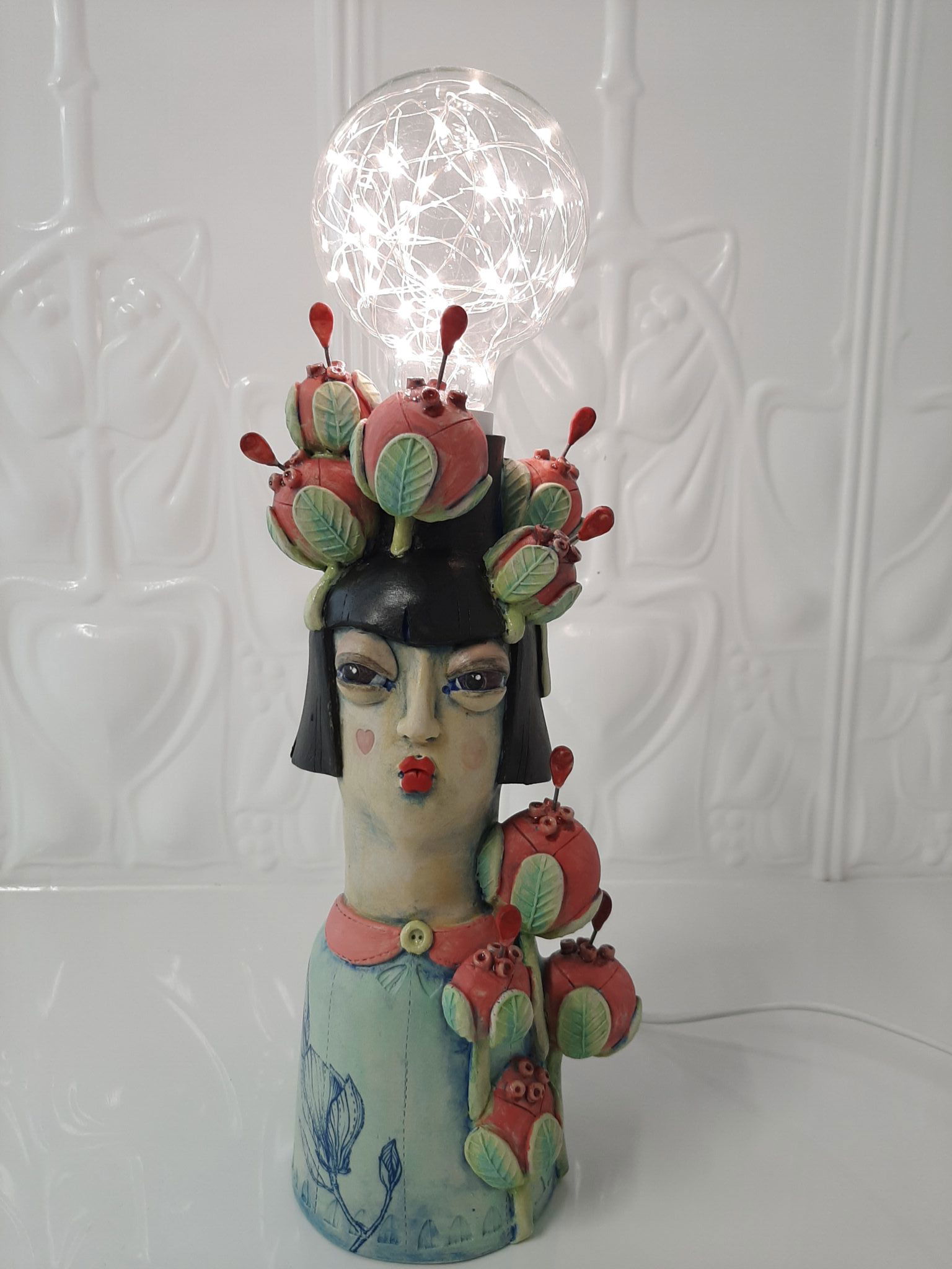 Janelle Peterson: How to hand-build a whimsical character lamp - The ...