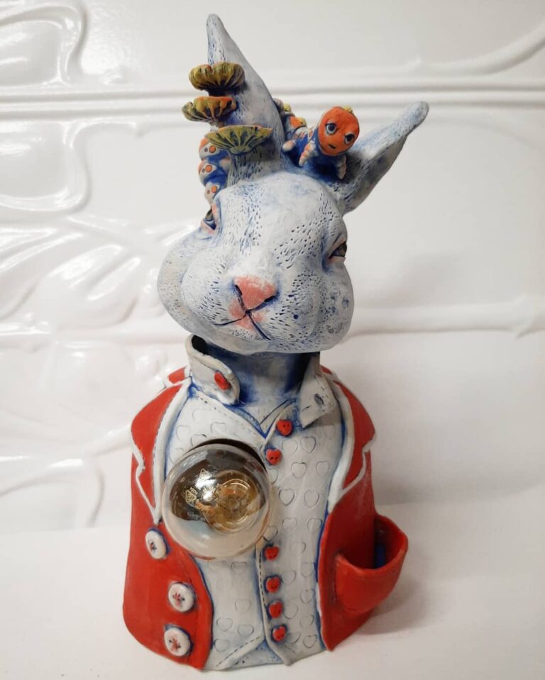 Janelle Peterson: How to hand-build a whimsical character lamp - The ...